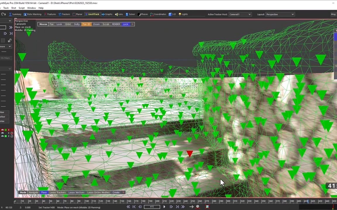 SynthEyes使用三维跟踪激光雷达扫描建模视频教程