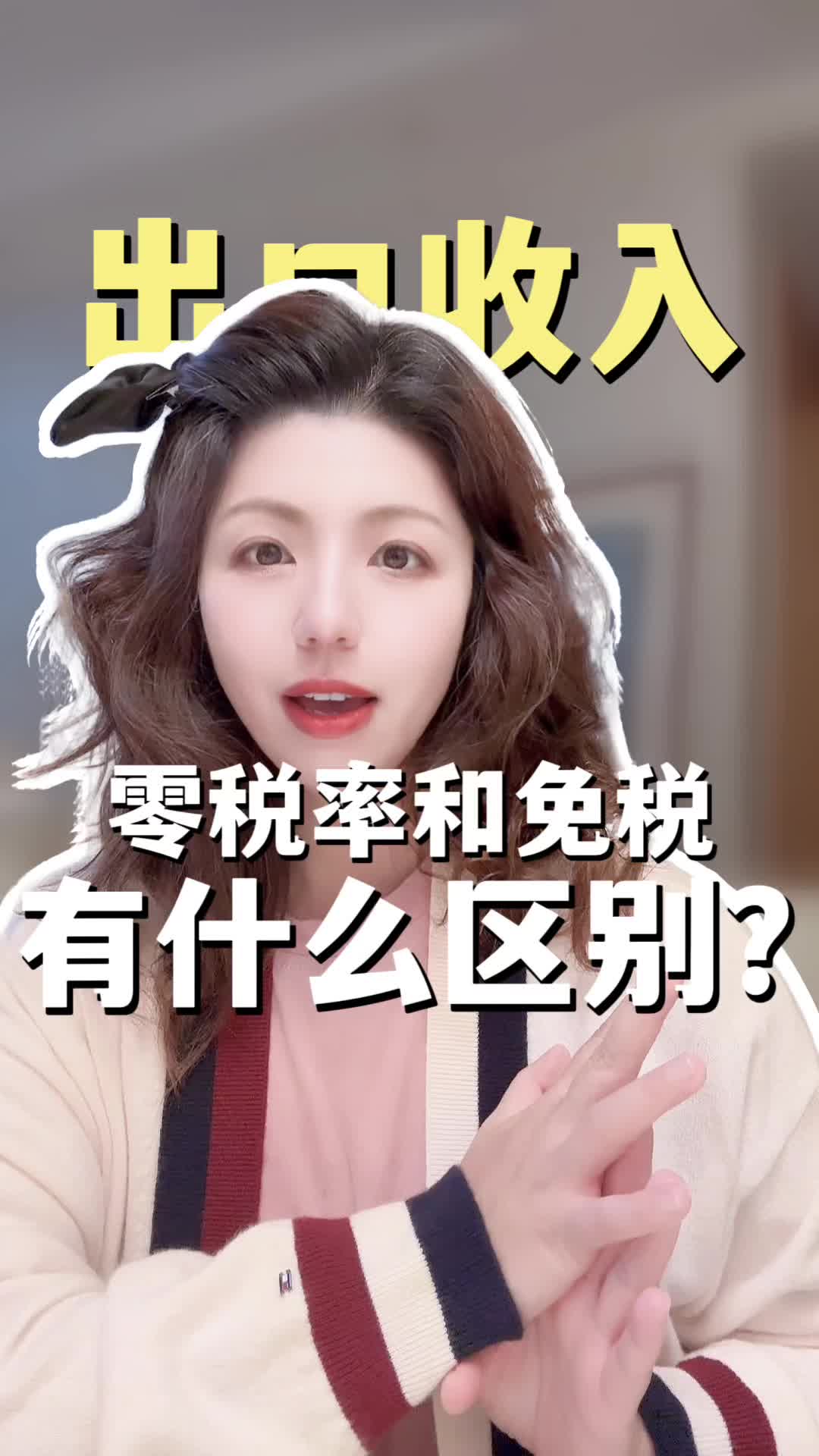 出口零税率和免税有什么区别? #会计 #会计实操 #财务