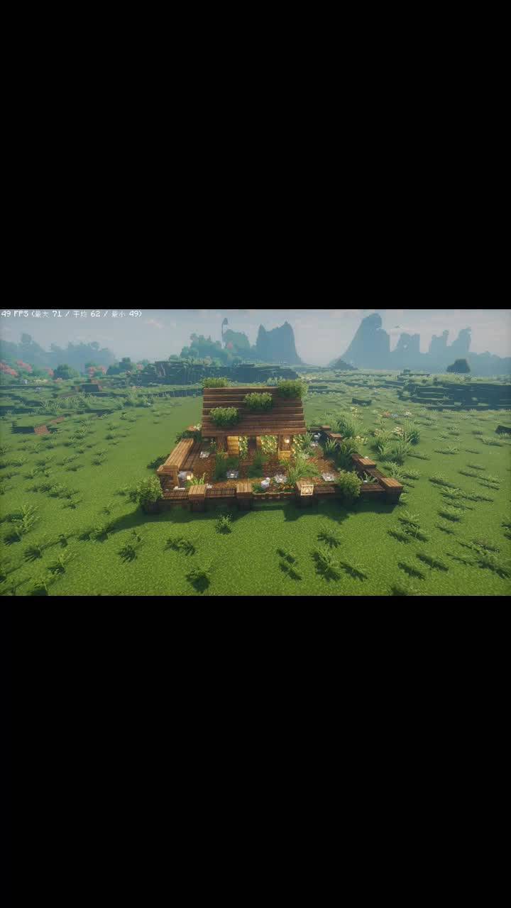 我的世界:3分钟学会建造一个鸡舍