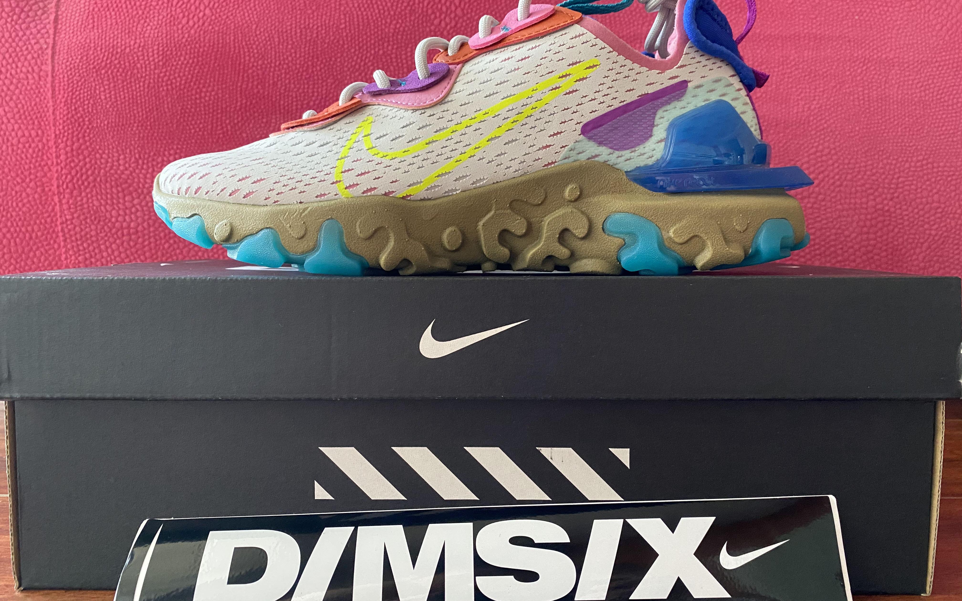 Nike NSW React Vision 开箱 D/MS/X解构和React气垫完美结合的舒适...