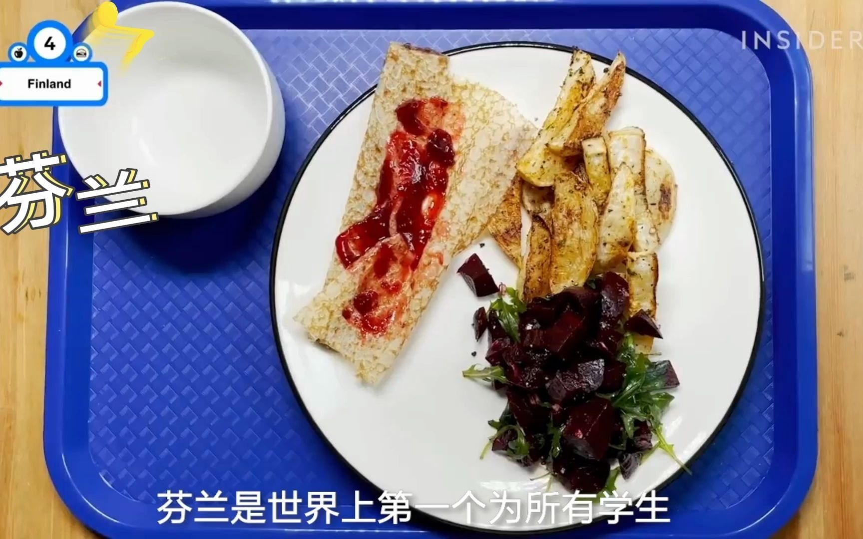 英国房产通:世界各国的校园午餐长什么样?