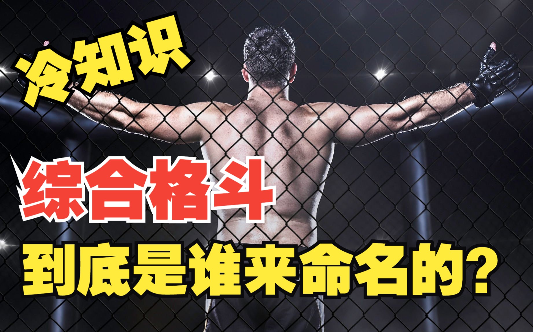 综合格斗名字的由来,不经意间,他改变了格斗历史!