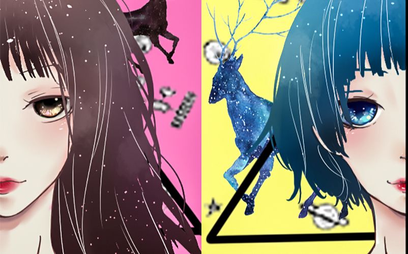 [板绘]SAI+PS,就给自己的公众号换个头像