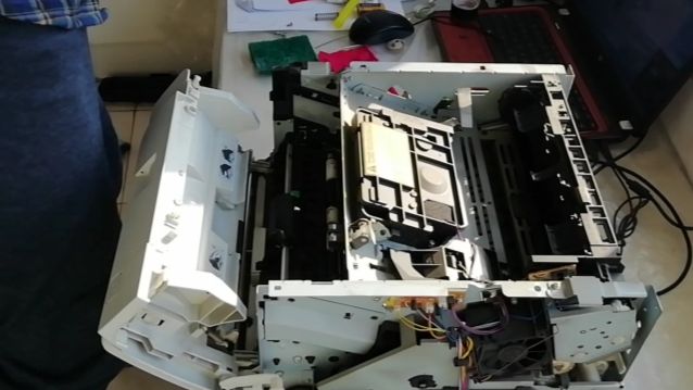 惠普2055D双面打印机拆机视频