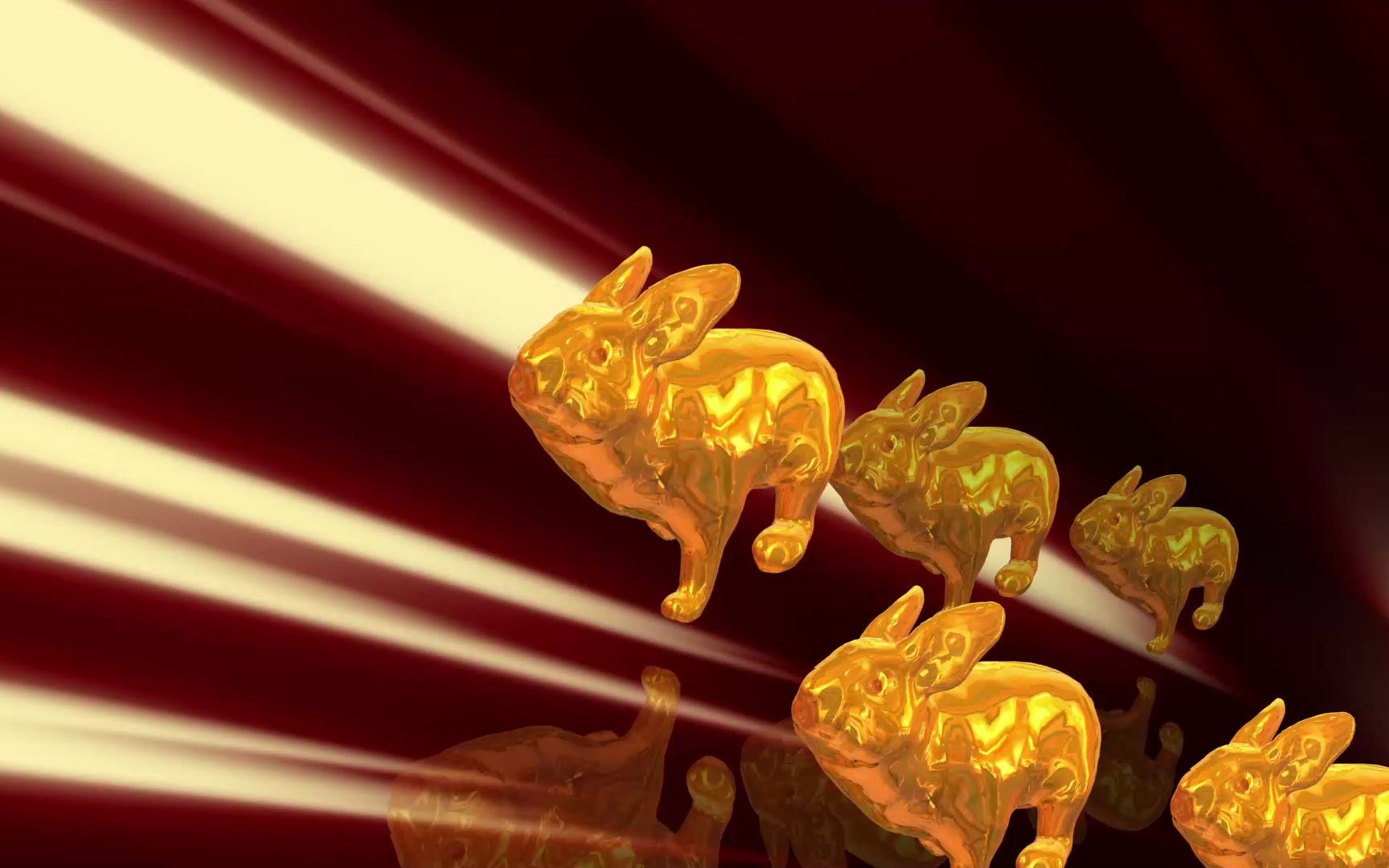 2023兔年启动年会片头AE模版 年会倒计时 开场倒计时 启动倒计时 ...