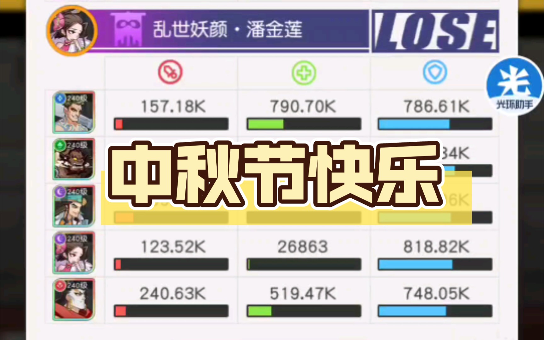 小浣熊百将传 9月21日 连招 + 潘金莲西门庆打法