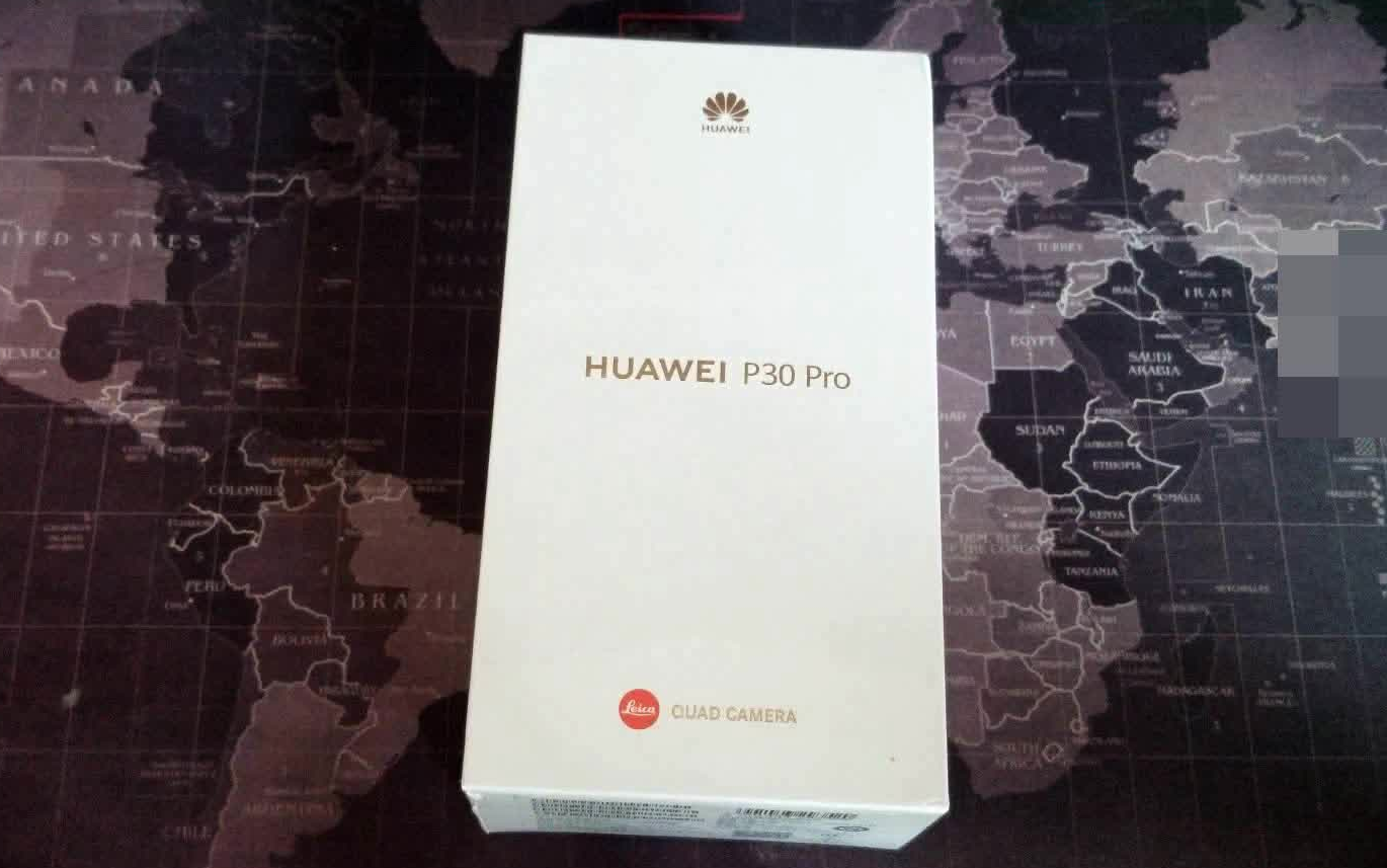 2019.6.9开箱一款特别定制的华为P30pro