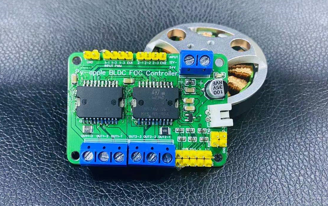【发布】不足百元!双路无刷电机驱动器 -灯哥双路无刷FOC驱动板正式...