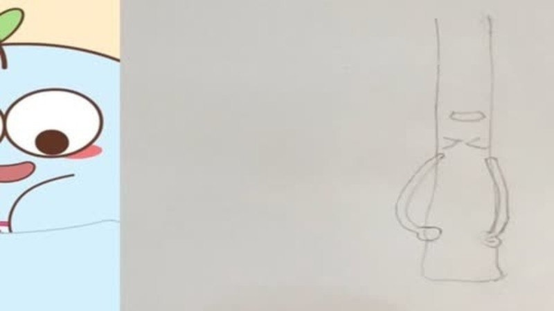 儿童动画简笔画:你们的大大卷搜能扯多长