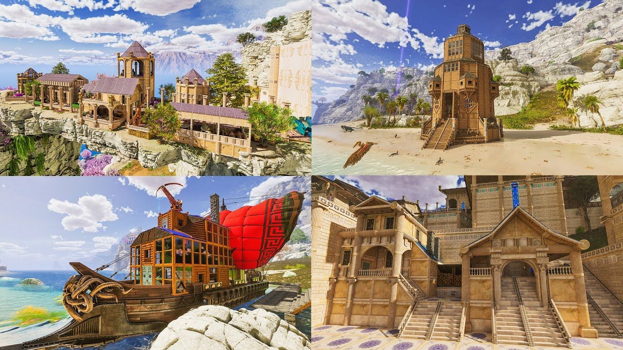 方舟飞升 一些建筑灵感参考(置顶评论空降)