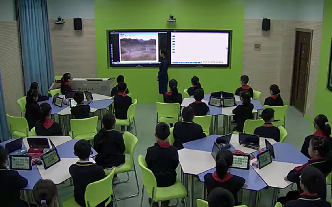 ...冀教版小学五年级数学下册_认识图形的旋转方向-李老师公开优质课...