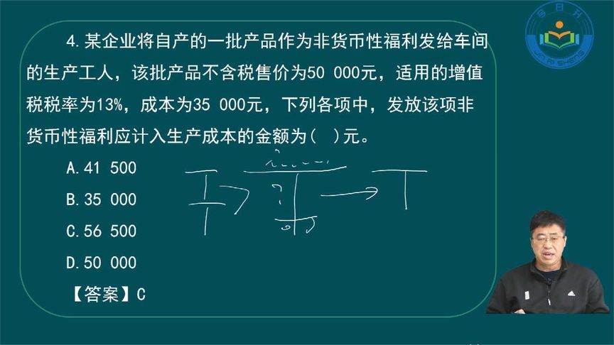 今日升刘文博2022年初级会计考前六套题押题冲刺6-2