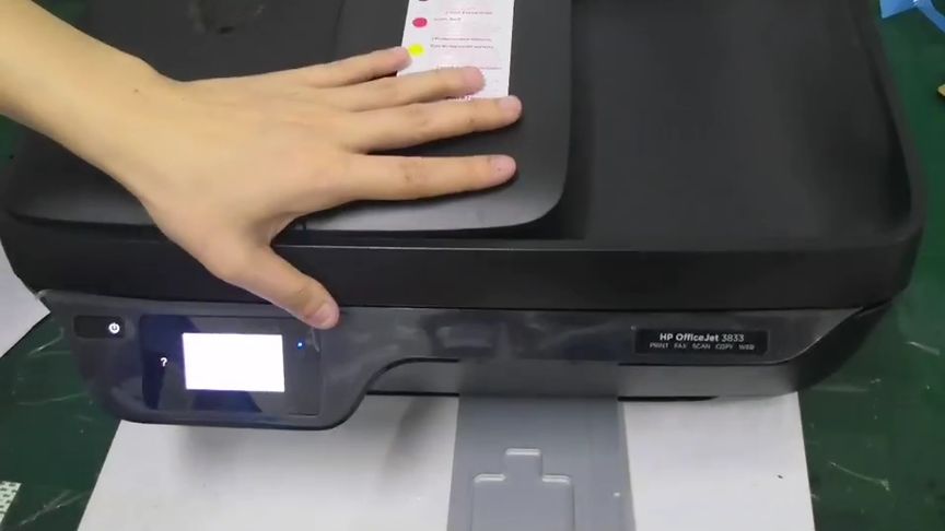 家用打印机如何复印:3833复印操作