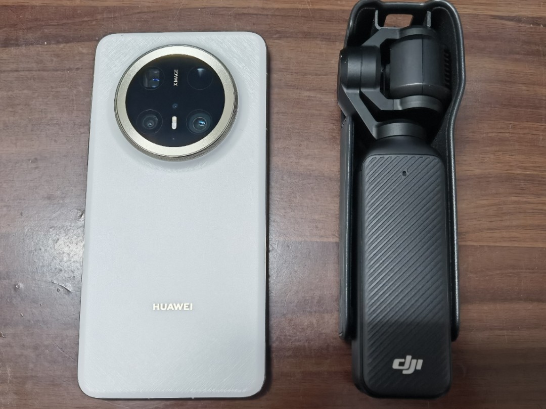 华为mate70pro+和大疆pocket3视频录制