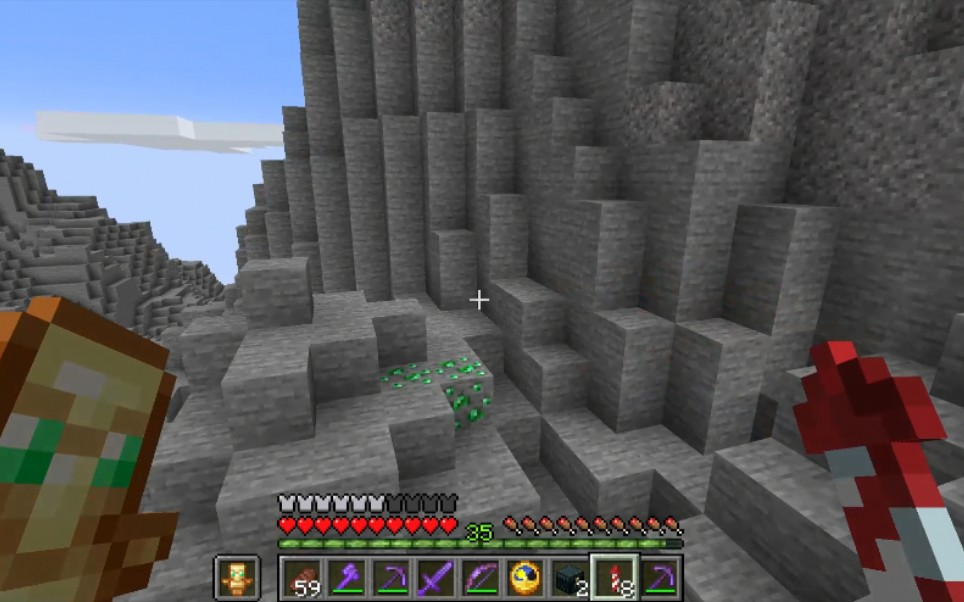 裸露地表的绿宝石矿!