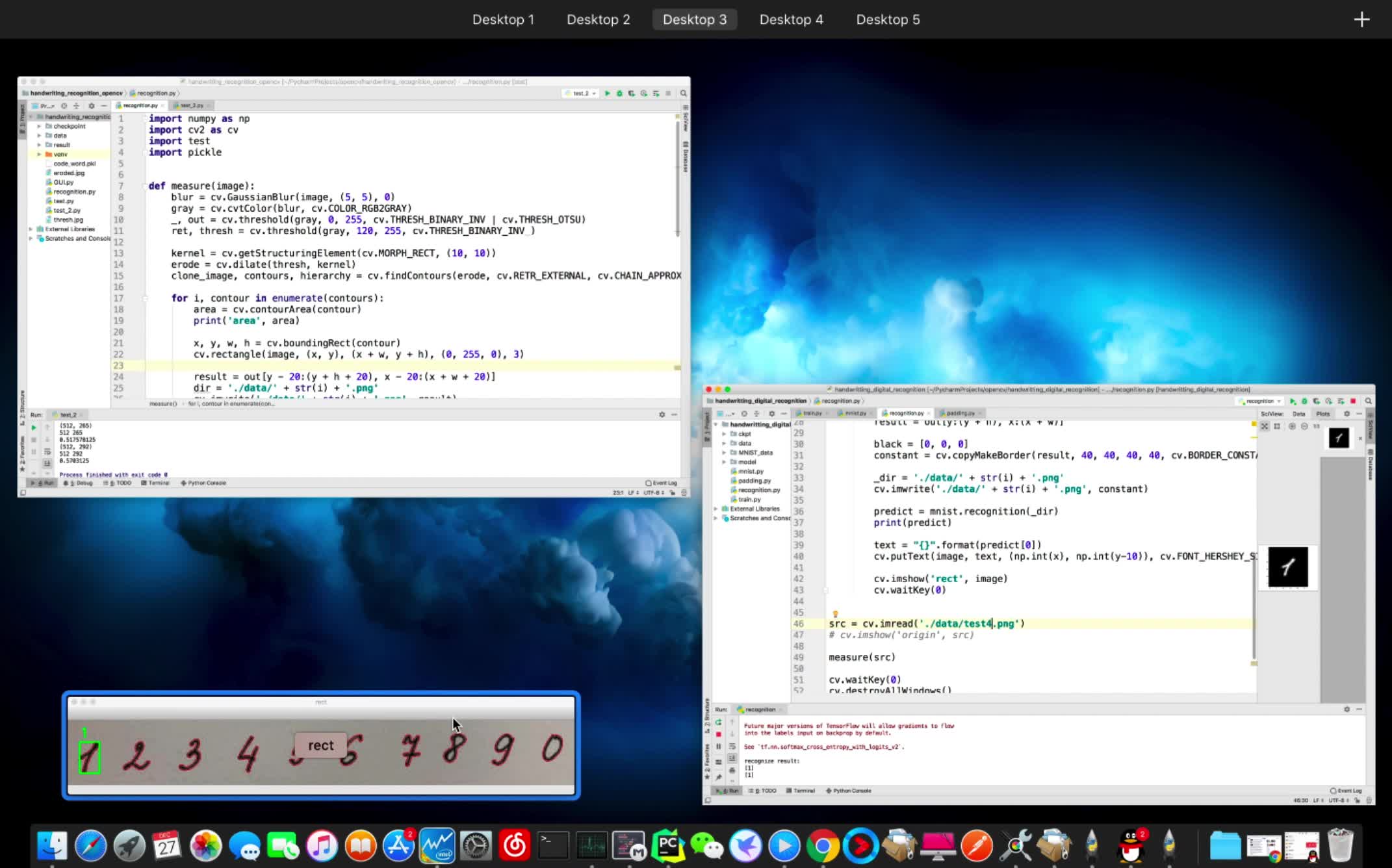 手写数字识别 手写数字识别 tensorflow pytorch cnn python