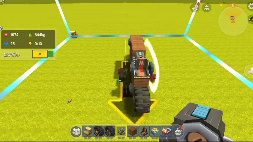 迷你世界:在汽车厂制造过山车生成会怎样