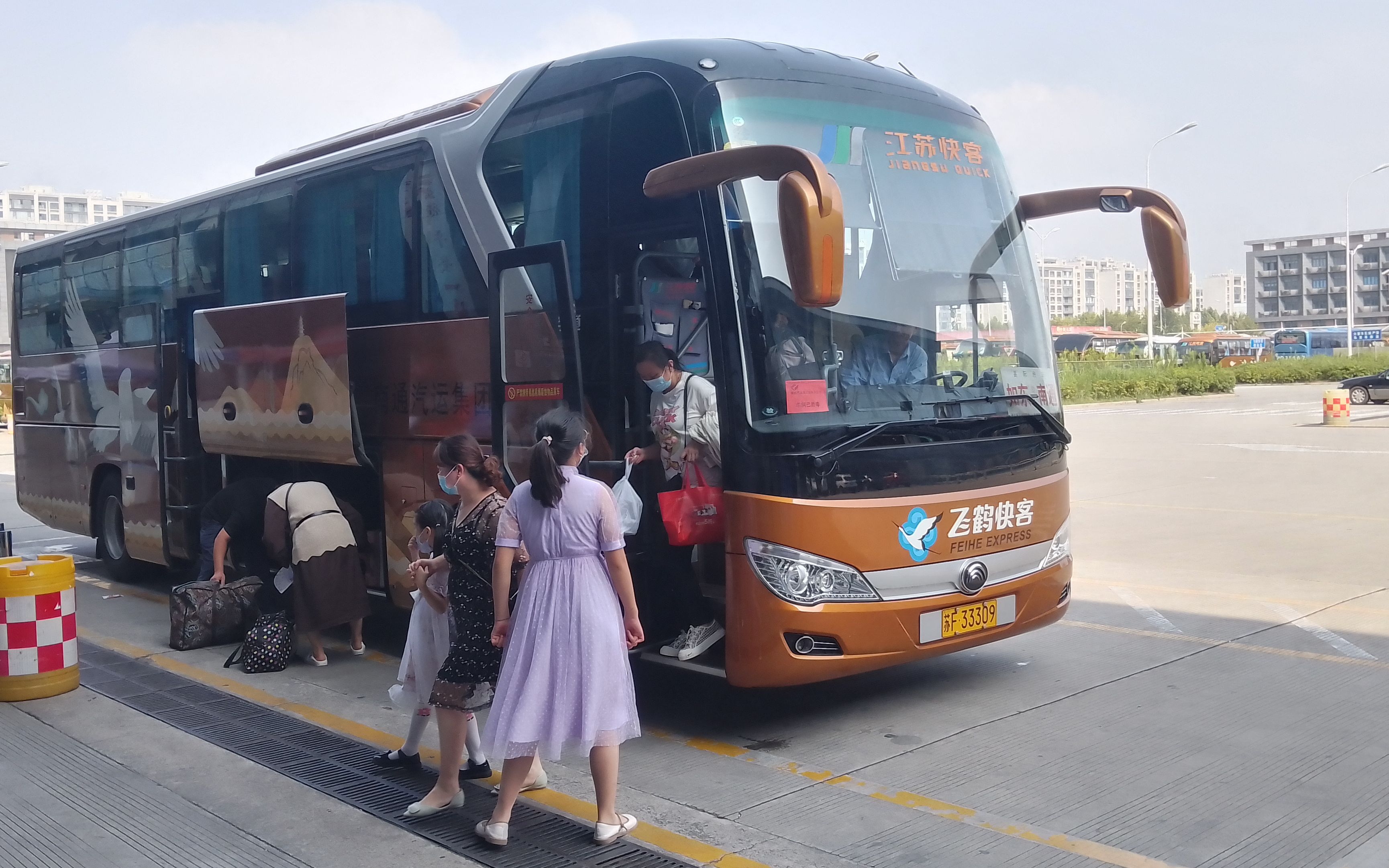 【飞鹤快客】南通飞鹤客运县级班车 如东客运站——南通汽车东站 ...