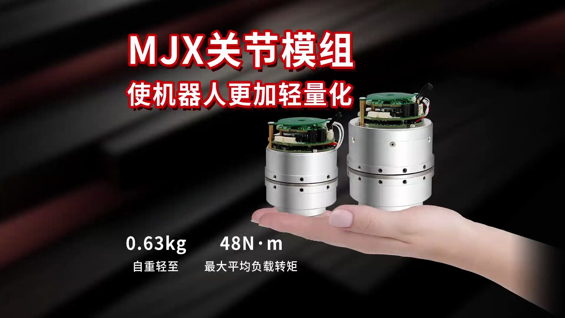 轻量化与高性能的完美结合!MJX关节模组让机器人动作更灵巧 | 泰科...