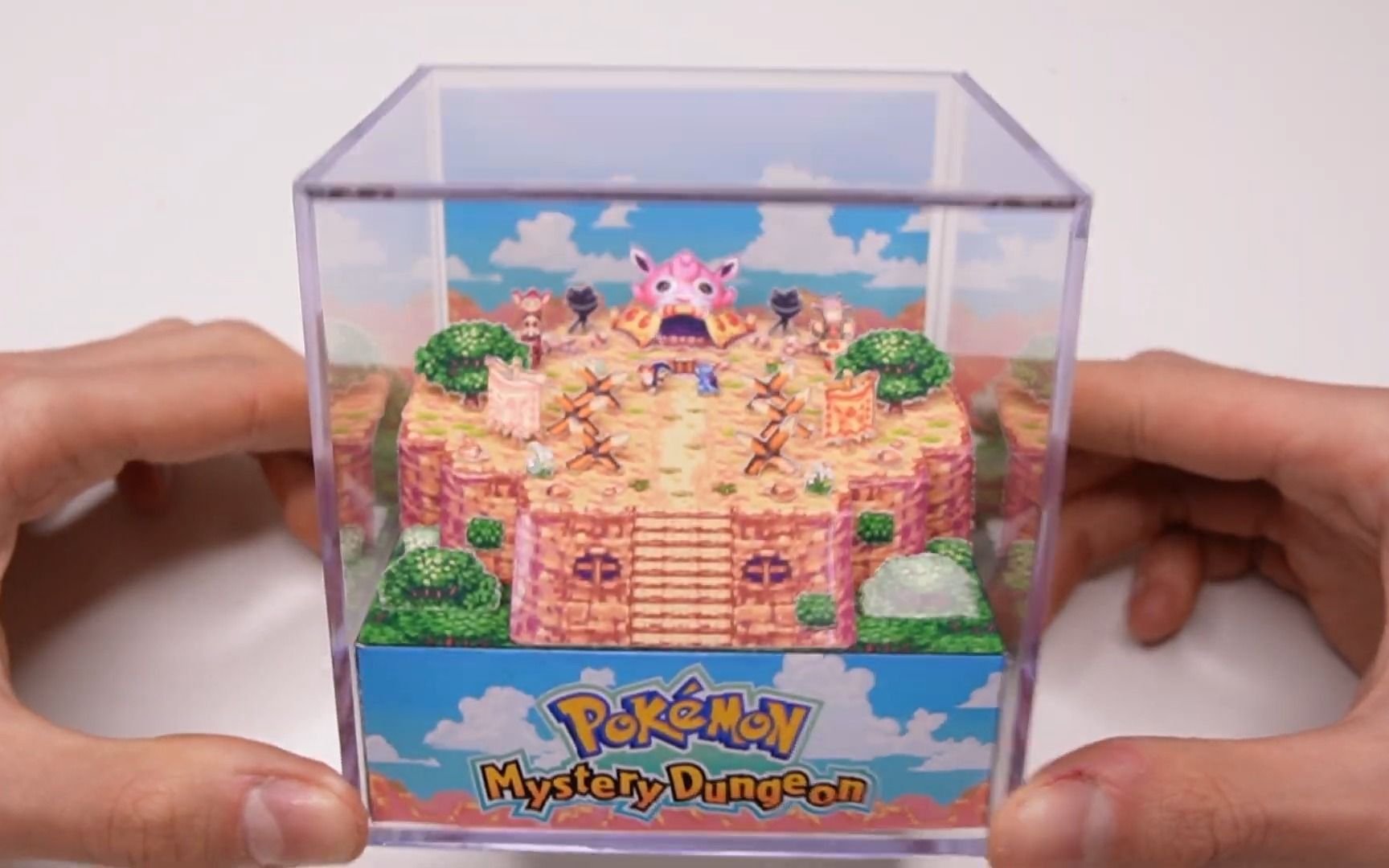 【宝可梦手工】纸模还原不可思议的迷宫游戏场景
