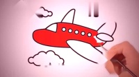 儿童简笔画,小飞机画画
