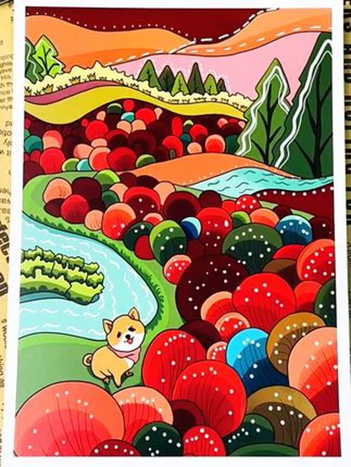 马克笔风景画,每一张都好美~ #马克笔手绘 #画画 #超便宜超划算 #.