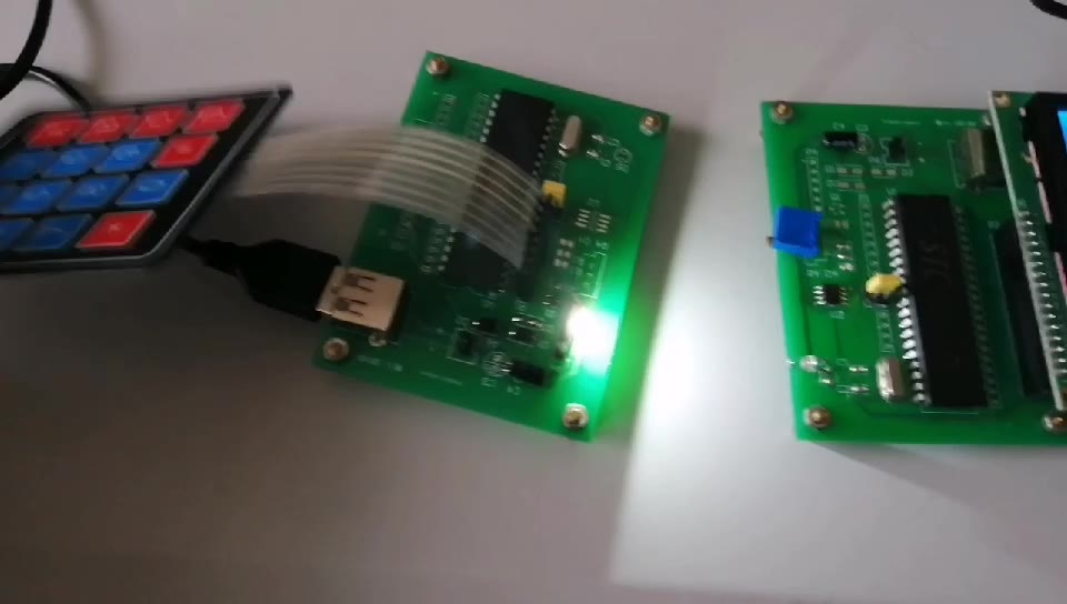 可见光通信+数字字符传输