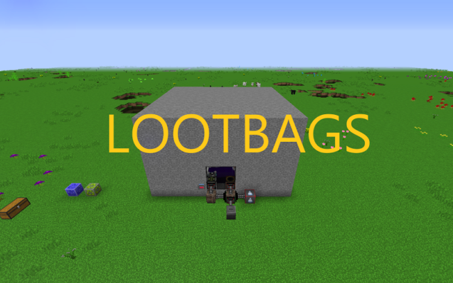 Minecraft 1.12.2 Lootbags战利品袋子模组介绍