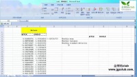 Excel金融应用(计算股票回报率,方差,协方差)