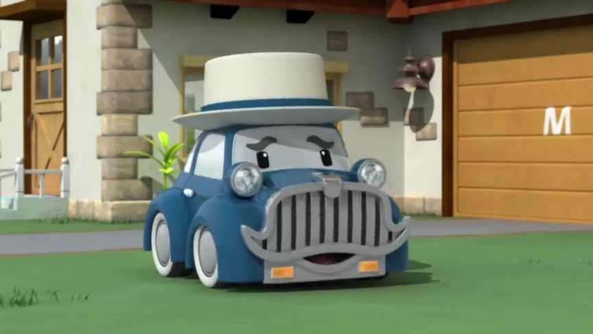 变形警车珀利:我也想被夸奖#儿童动画 #工程车动画