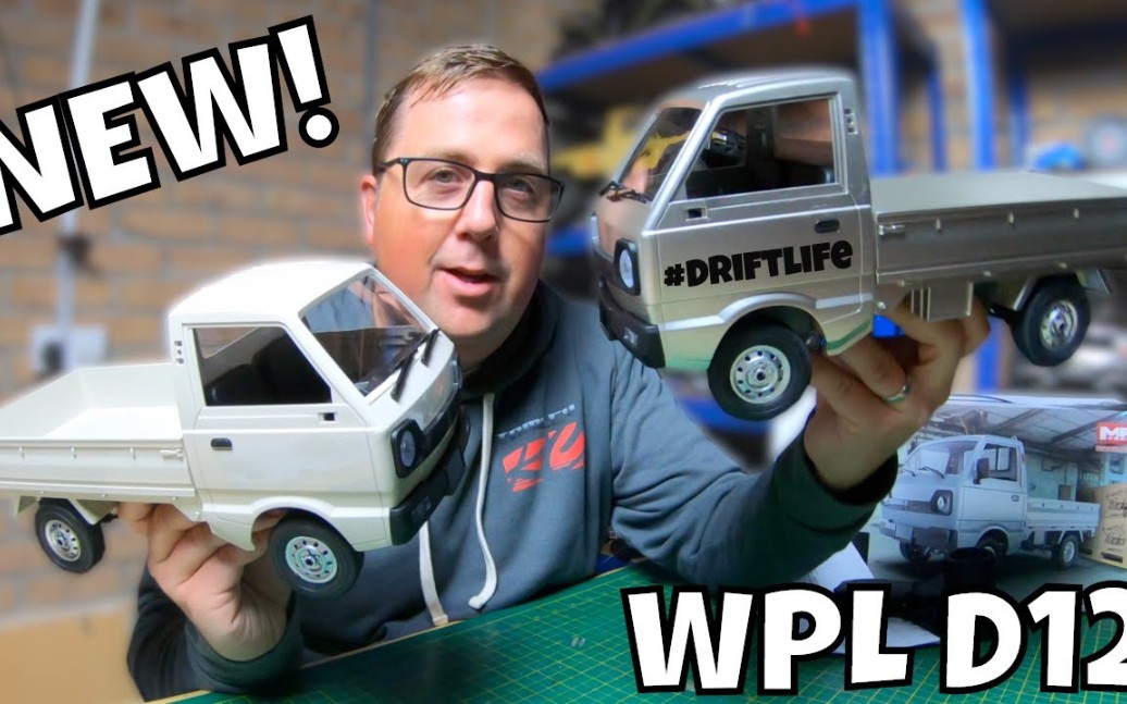 【开箱评测】顽皮龙新品 1/10 RC遥控仿真SUZUKI铃木 CARRY微卡...