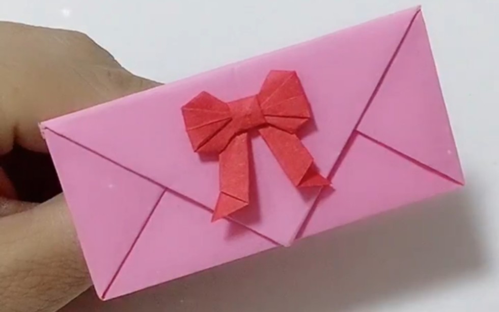 这么精美的信封,你知道如何折的吗?