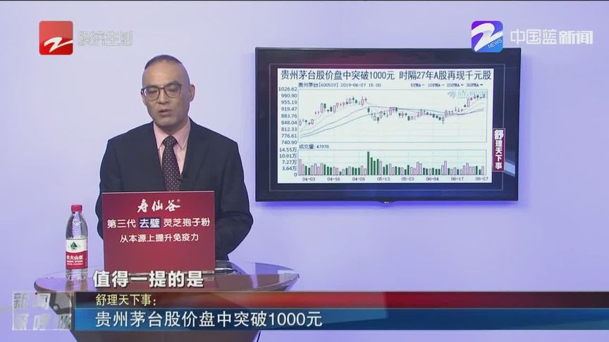 贵州茅台股价盘中突破1000元