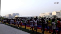 潮阳金德实验学校开学适应场地运动。
