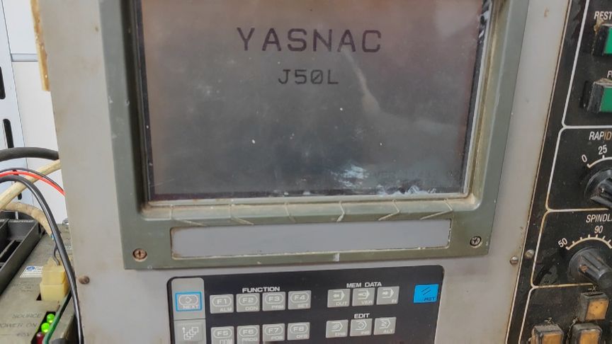 大森/安川/YASNAC R2J50L J50数控系统数控车床使用RS232接口传输