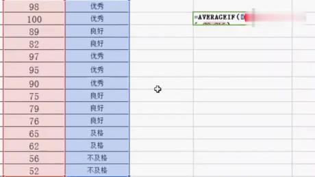 Excel使用:如何实现用Averageif函数按条件选择数据求平均值?