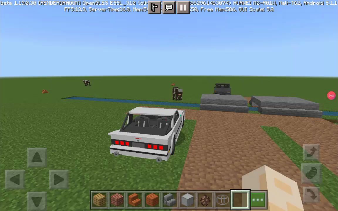 MC视频第一期:介绍一个跑车模组,大家感兴趣的可以去市场下载一个...