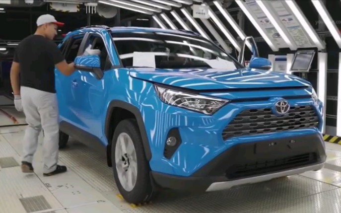 一起来看看全新RAV4的生产线