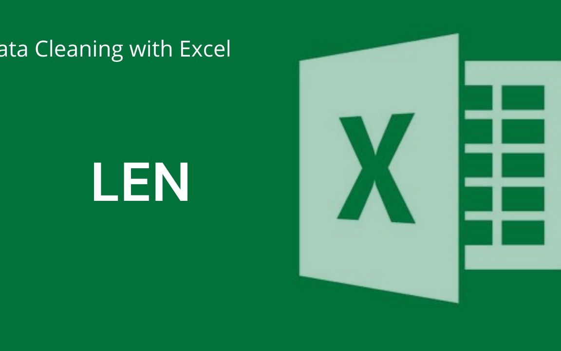 【Excel】LEN 函数,计数文本或字符串长度 | 数据分析