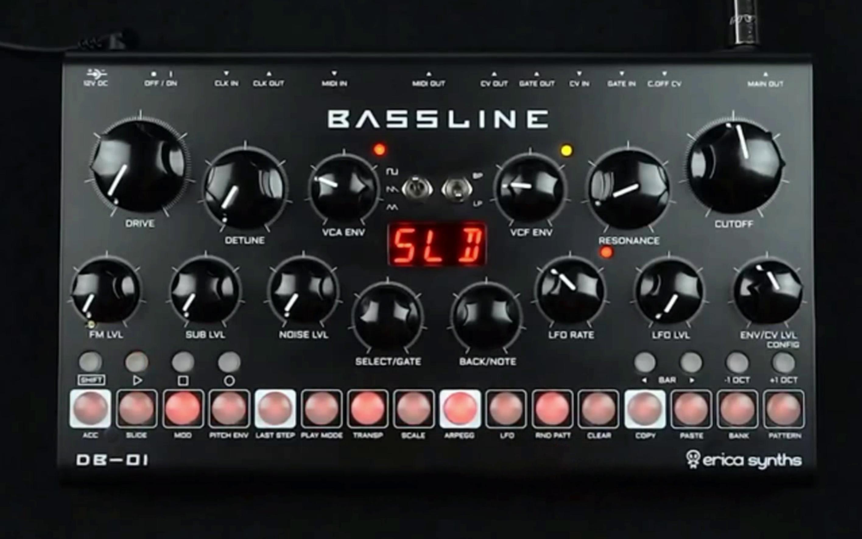 金属击打不止,酸性滤波不歇。(Ericasynths DB-01)