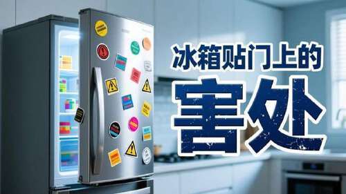 冰箱贴门上的害处