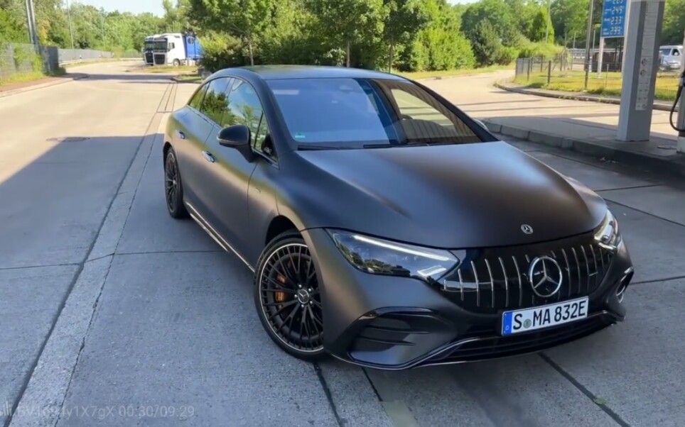 全新 梅賽德斯 AMG EQE53 AMG! 聲浪! 第一視角 高速駕駛 0-100加速