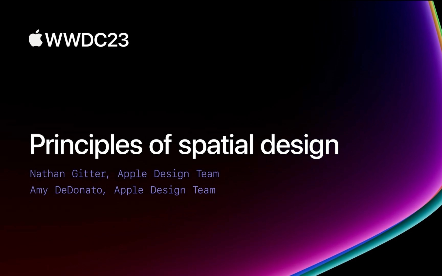 【全套VisionOS开发|中字】2.空间设计原则 - VisionOS开发官方系列...