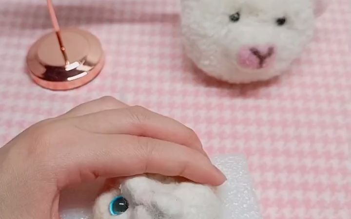 【羊毛毡】做一款羊毛毡猫猫教程哦