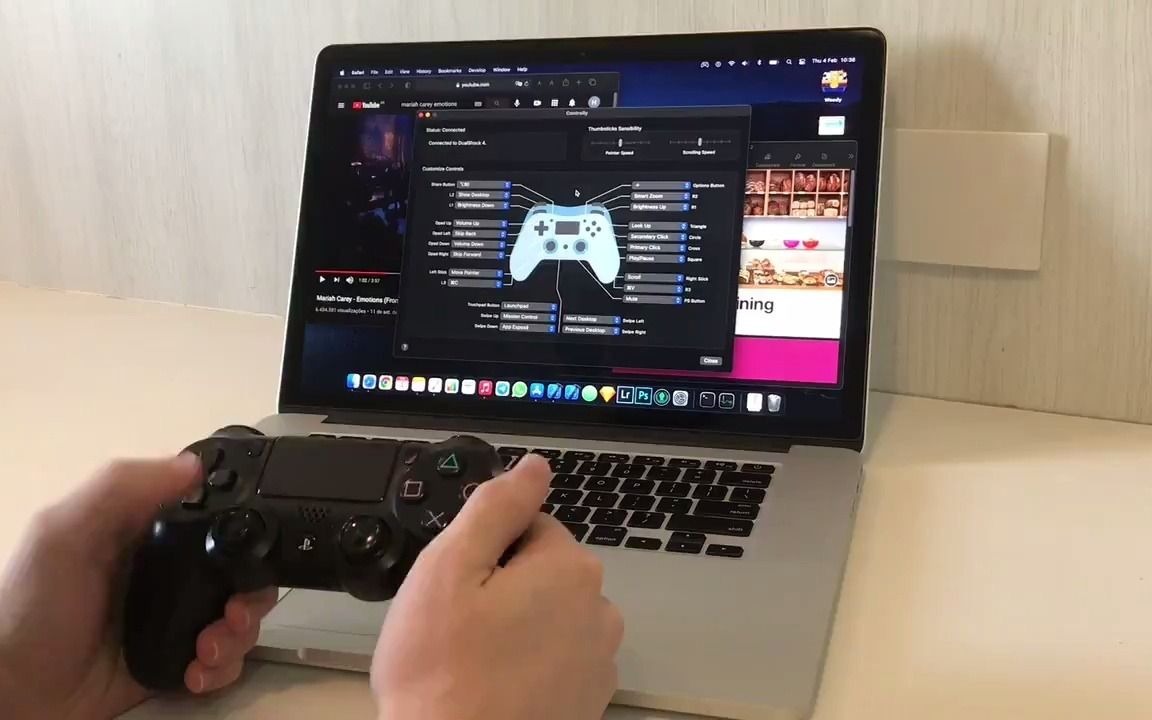 Controlly - 使用PS和XBOX游戏手柄控制你的Mac