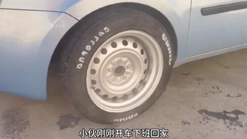 万万没想到,损坏的轮毂居然被小伙巧妙修复成功,太实用了