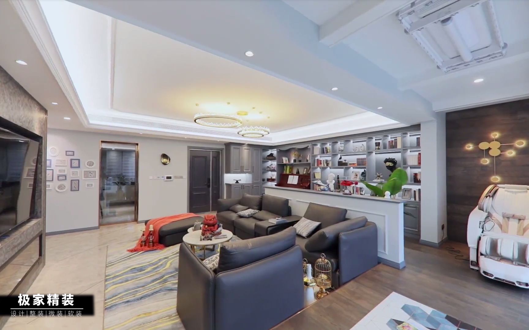 酒店风太沉闷?这个180㎡公寓告诉你什么叫个性!