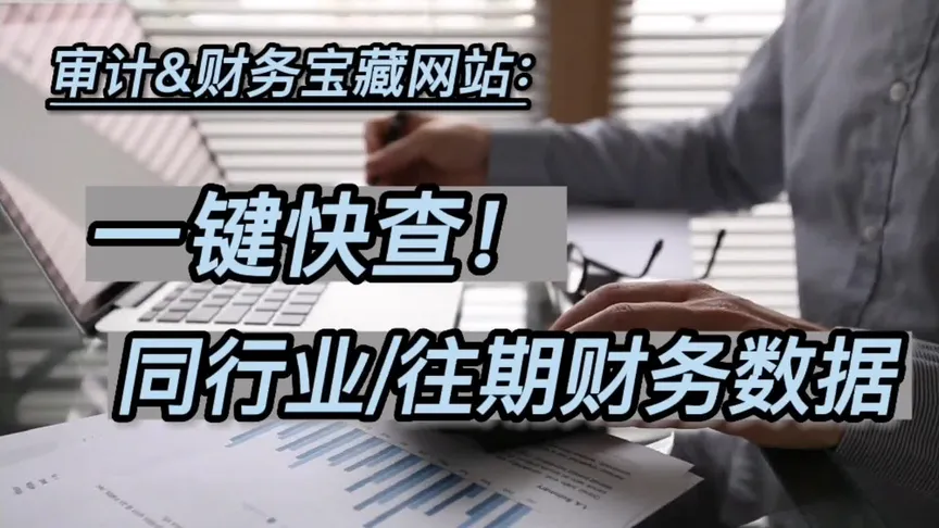 审计实操:如何快速查询同行业/历史财务数据#审计 #会计师事务所