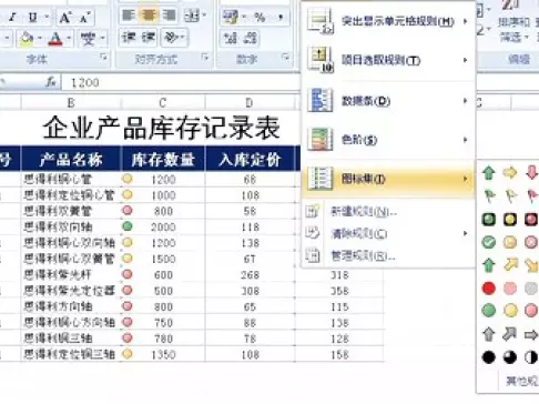 4.2 数据条件格式设置