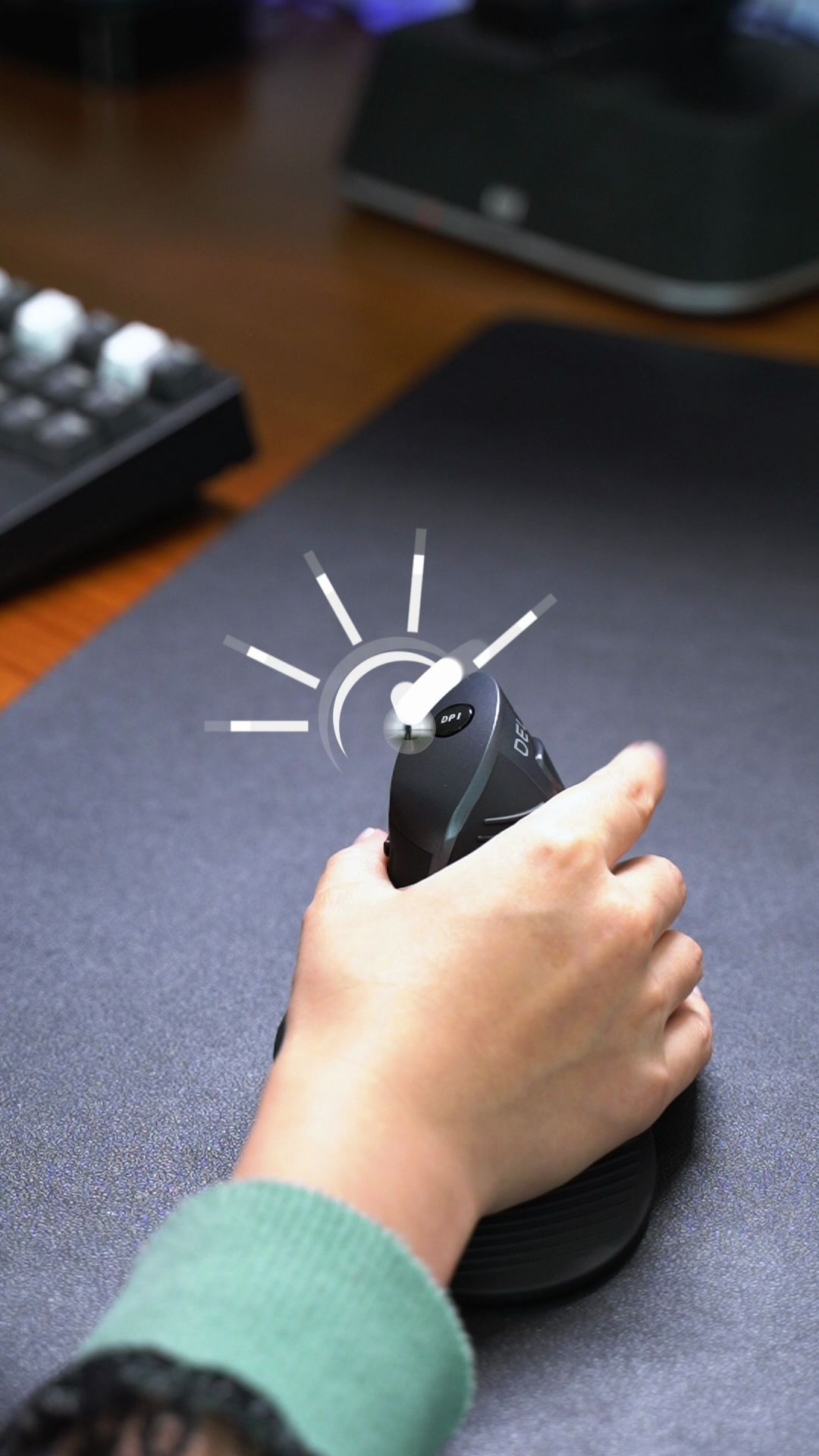 立式的人体工学鼠标,好玩又好用